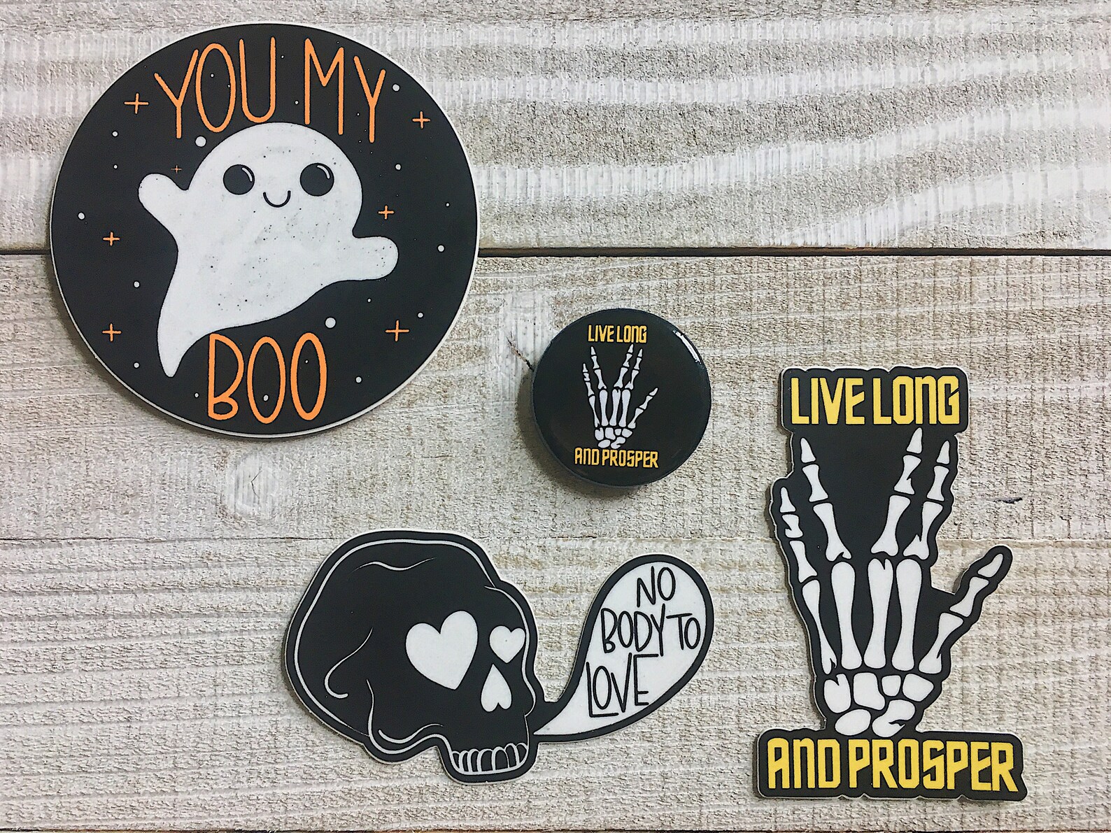 Vulcan Skeleton Star Trek Vinyl Sticker Waterproof | Etsy