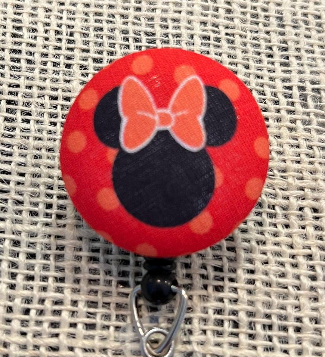 Minnie Mouse Badge Reel! - Etsy