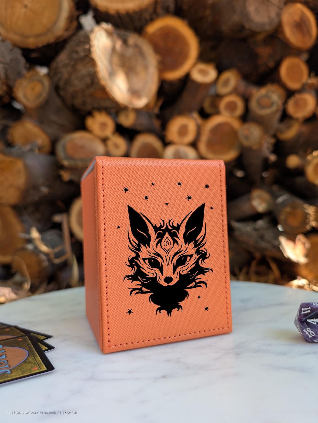 Fox MTG Deck Box - Luxury TCG Deck Box - Etsy