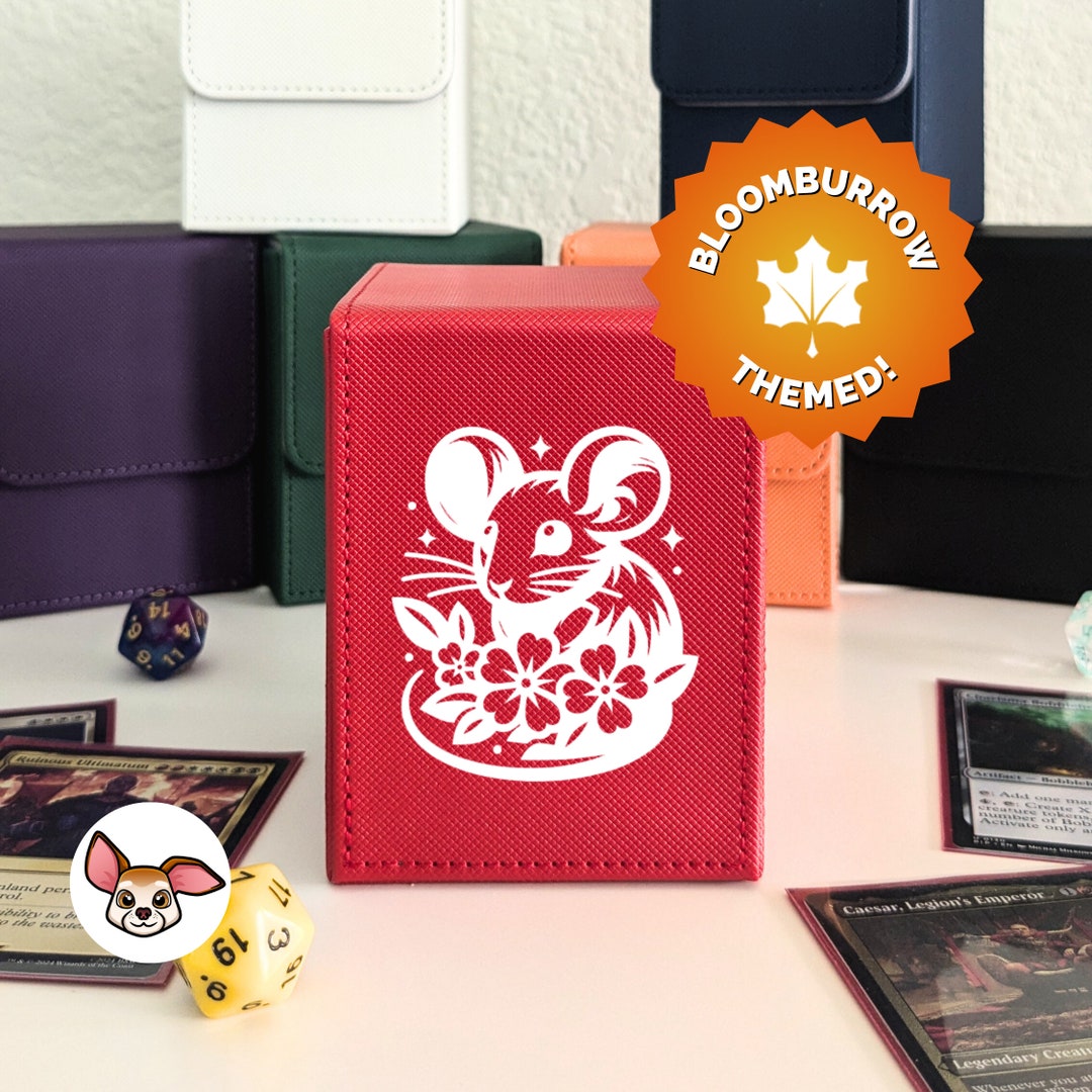 Mice Bloomburrow MTG Commander Deck Box Magic the Gathering - Etsy