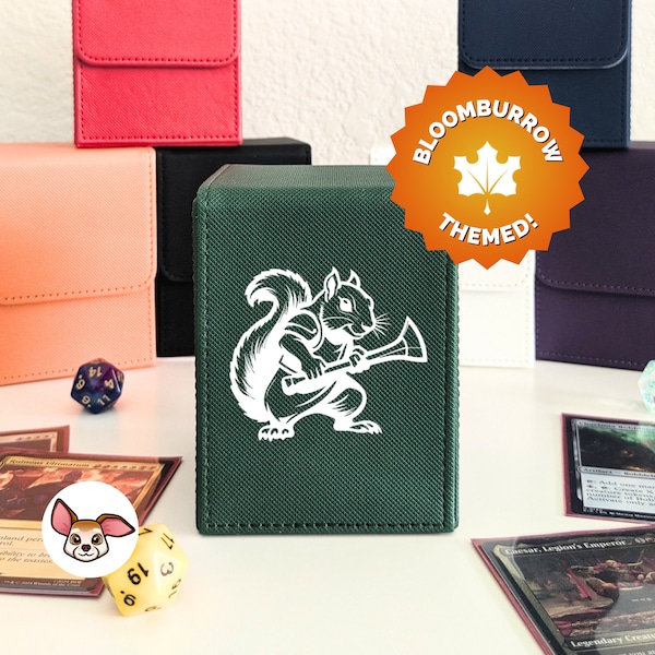 Bloomburrow Squirrel Deck Box - Etsy