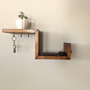 EDC Shelf, Minimalist Key Holder, Entryway Organizer - Etsy