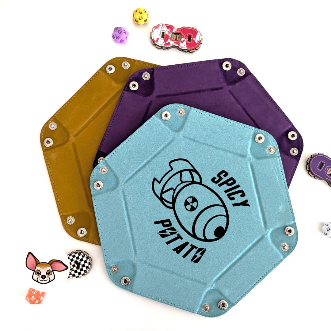 Fallout Mini Nuke Velvet Dice Tray TTRPG Accessories Gamer Gift Board ...