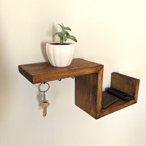 EDC Shelf, Minimalist Key Holder, Entryway Organizer - Etsy