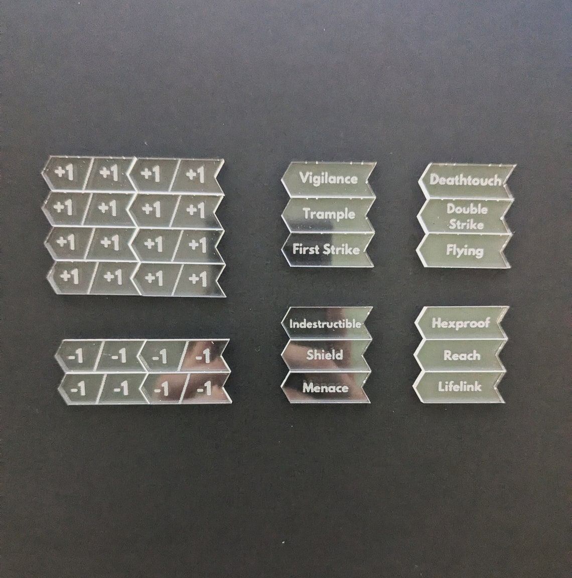 24x Clear Acrylic MTG Counters - Mini Kit - Etsy