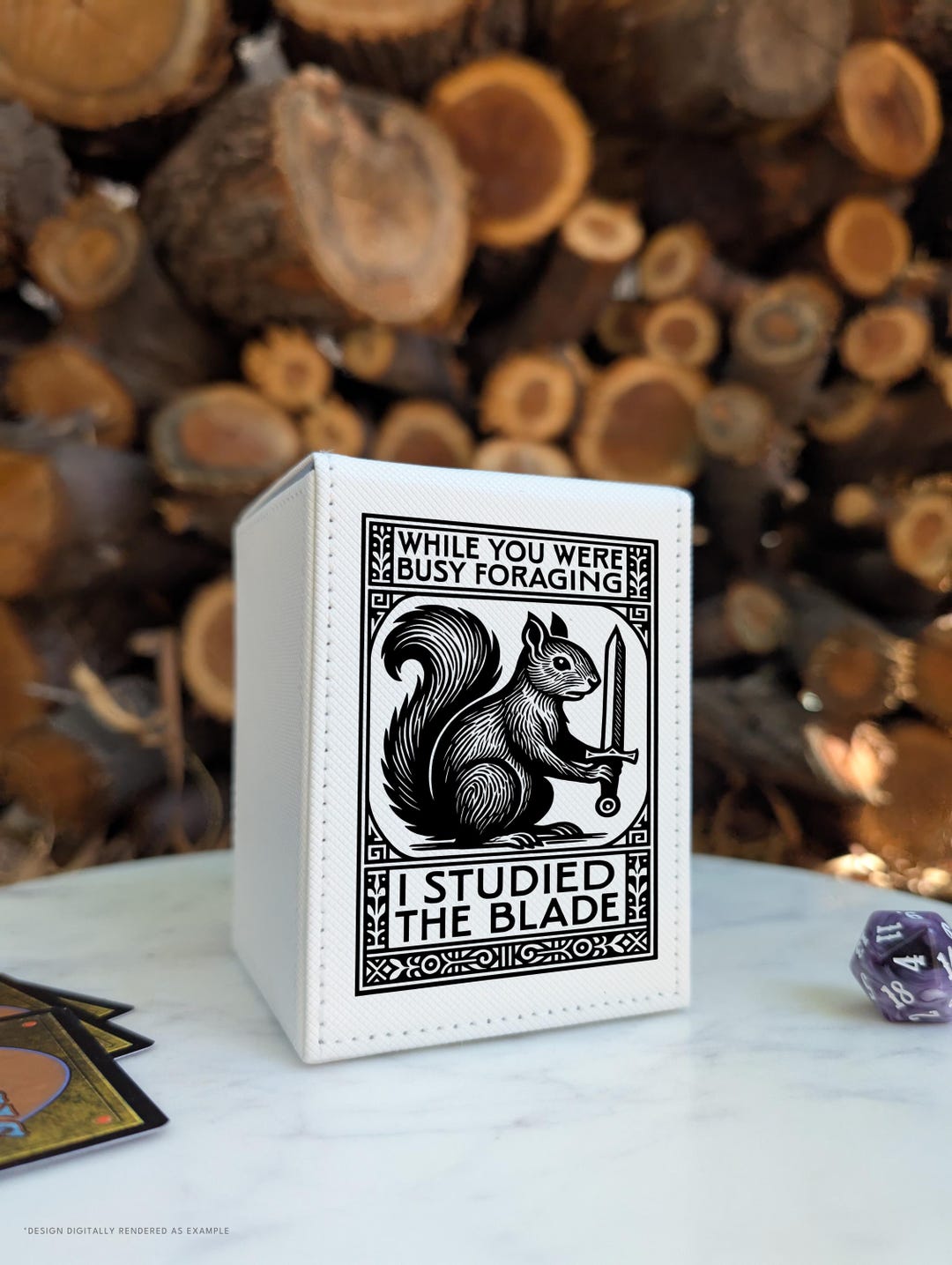 Squirrel Forage MTG Deck Box - TCG Deck Box - Etsy