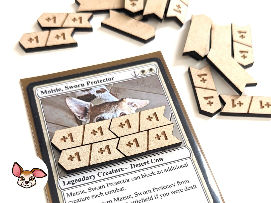 20x MTG Numbered Counter Add-ons Magic the Gathering Laser - Etsy