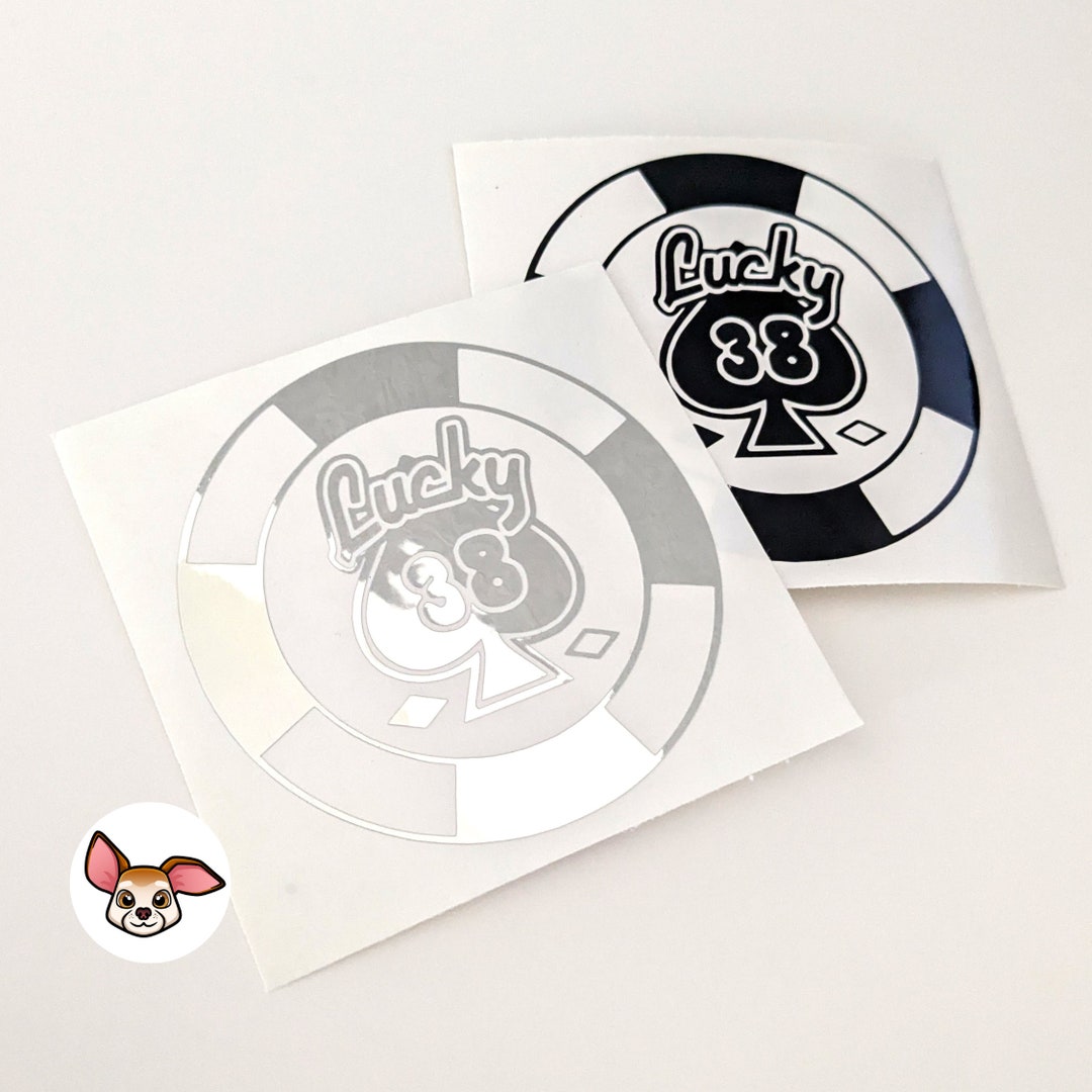 MTG Fallout "lucky 38" Vinyl Decal - Magic the Gathering - Fallout - Etsy