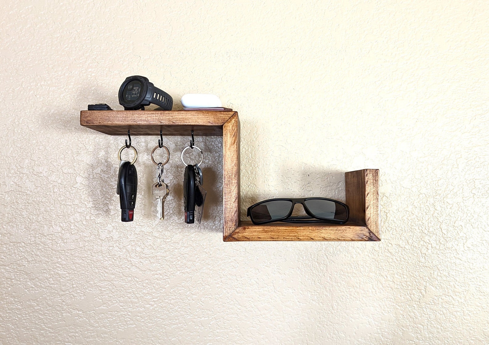 EDC Shelf Minimalist Key Holder Entryway Organizer - Etsy