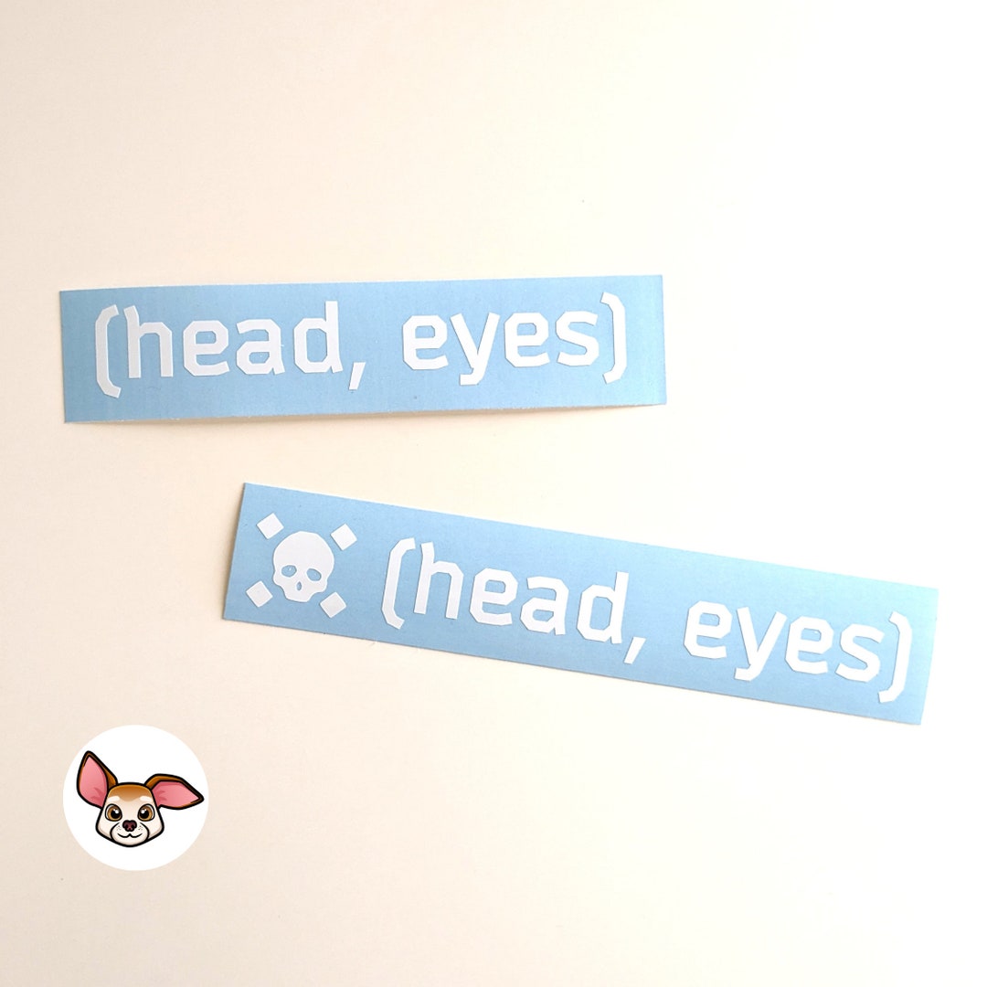 Head,eyes - 2 Styles - Escape From Tarkov Vinyl Decal - Etsy