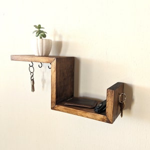 EDC Shelf, Minimalist Key Holder, Entryway Organizer - Etsy