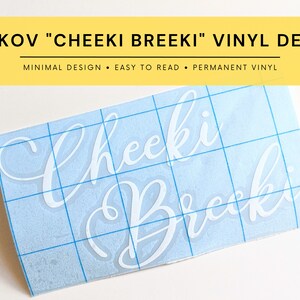 Cheeki Breeki Escape From Tarkov Vinyl Decal - Etsy