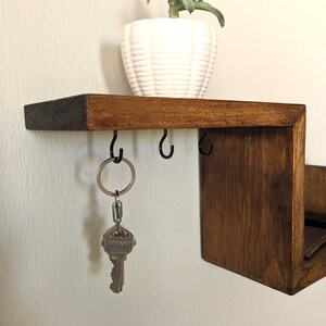 EDC Shelf, Minimalist Key Holder, Entryway Organizer - Etsy