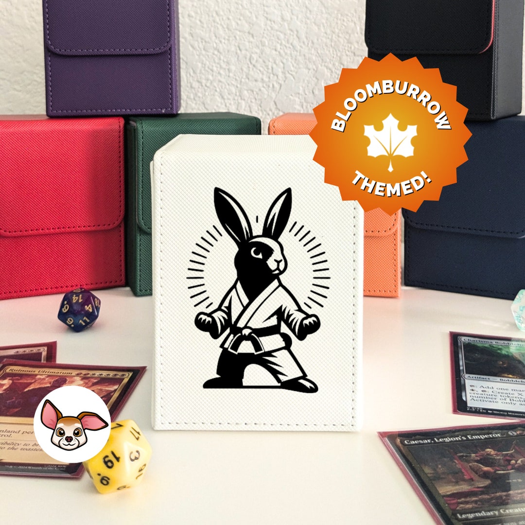 Rabbit Bloomburrow MTG Commander Deck Box Magic the Gathering - Etsy