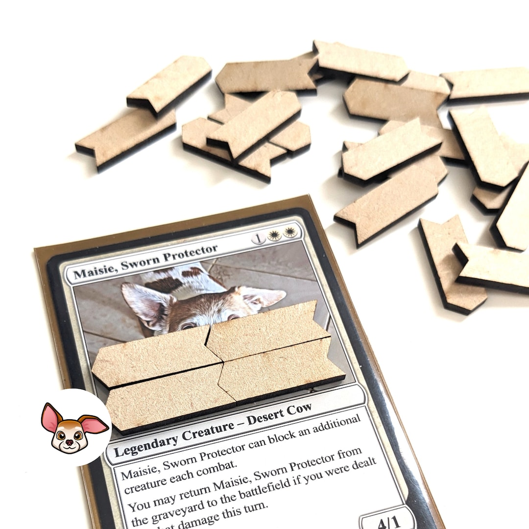 40x MTG Counters - Blank Set - Laser Cut - Etsy