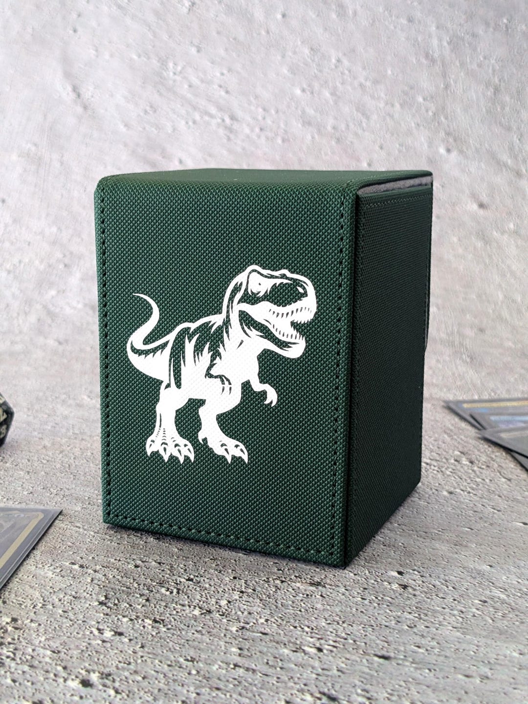 Dinosaur MTG Commander Deck Box - Magic the Gathering - Gisath - Etsy