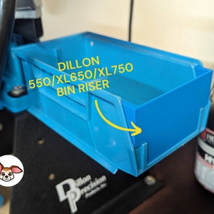 Dillon 550/XL650/XL750 Cartridge Bin Riser - Holds More Ammo! - Etsy