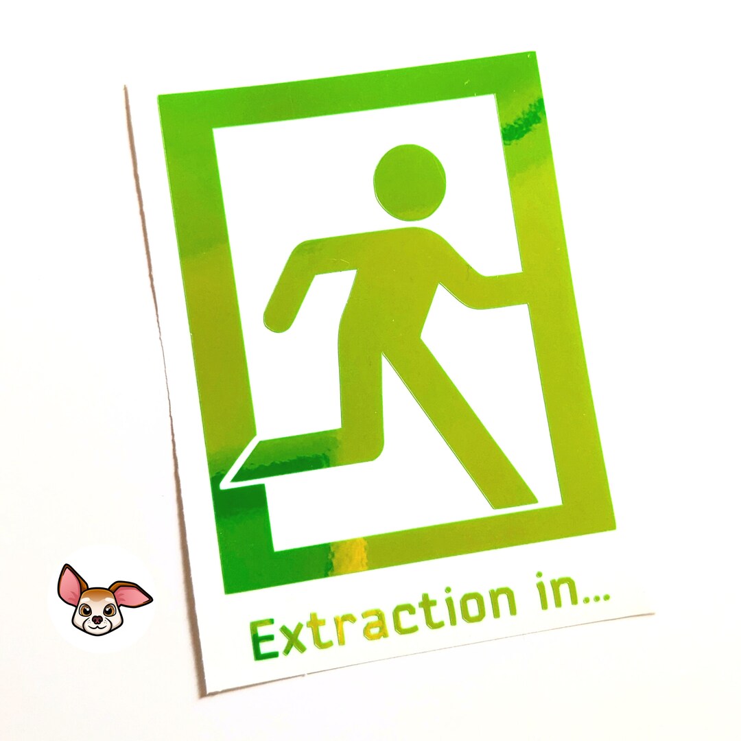Buy Extraction In... Escape From Tarkov Vinyl Decal Online in India - Etsy