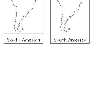 Continents BUNDLE, Facts and Coloring Pages, Worksheets, 3-part Cards ...