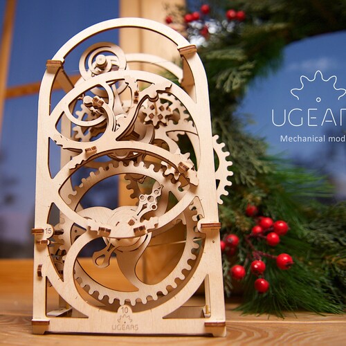 3D Wooden Puzzle Moving Model Kit DIY Moving Mechanical Wooden - Etsy