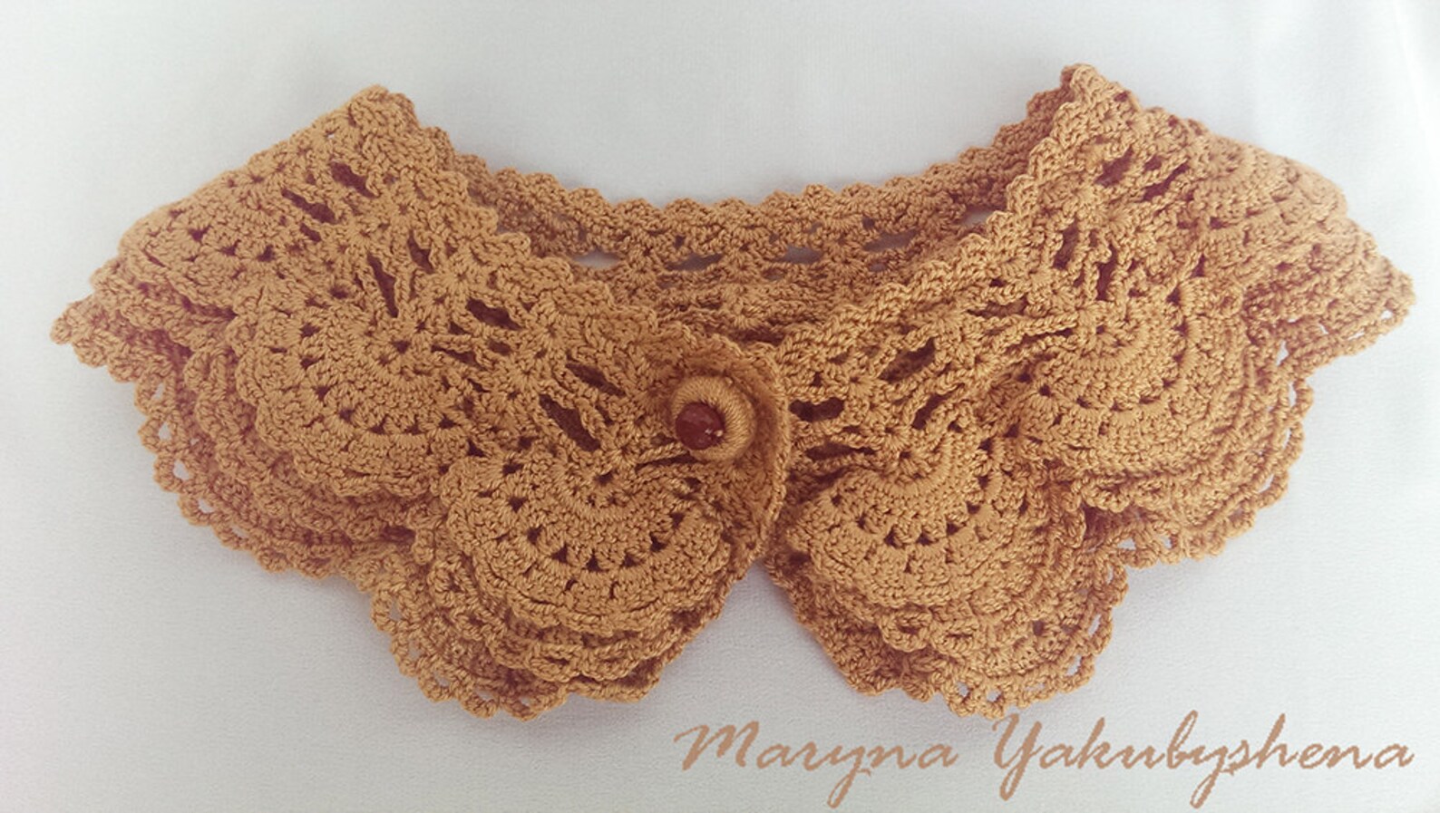 Crochet Collar Necklace Lace Collar Accessories Collar - Etsy