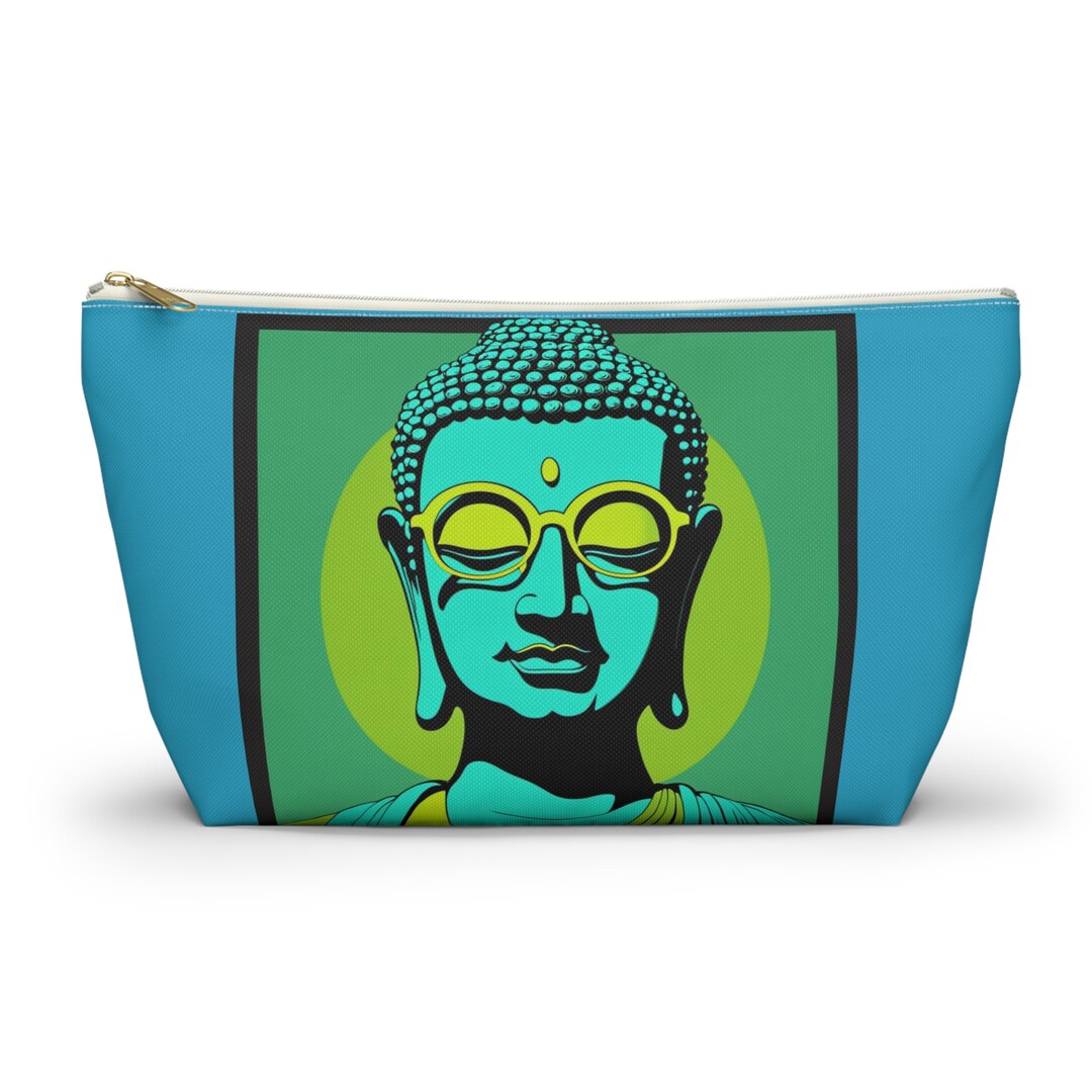 Pop Art Zen Shades Buddha Accessory Pouch - Etsy