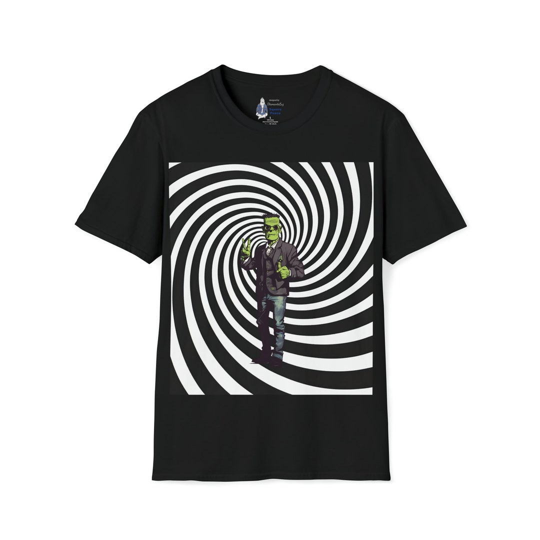 Peace Sign Frankenstein Redesign T-shirt, Halloween Peace Sign ...