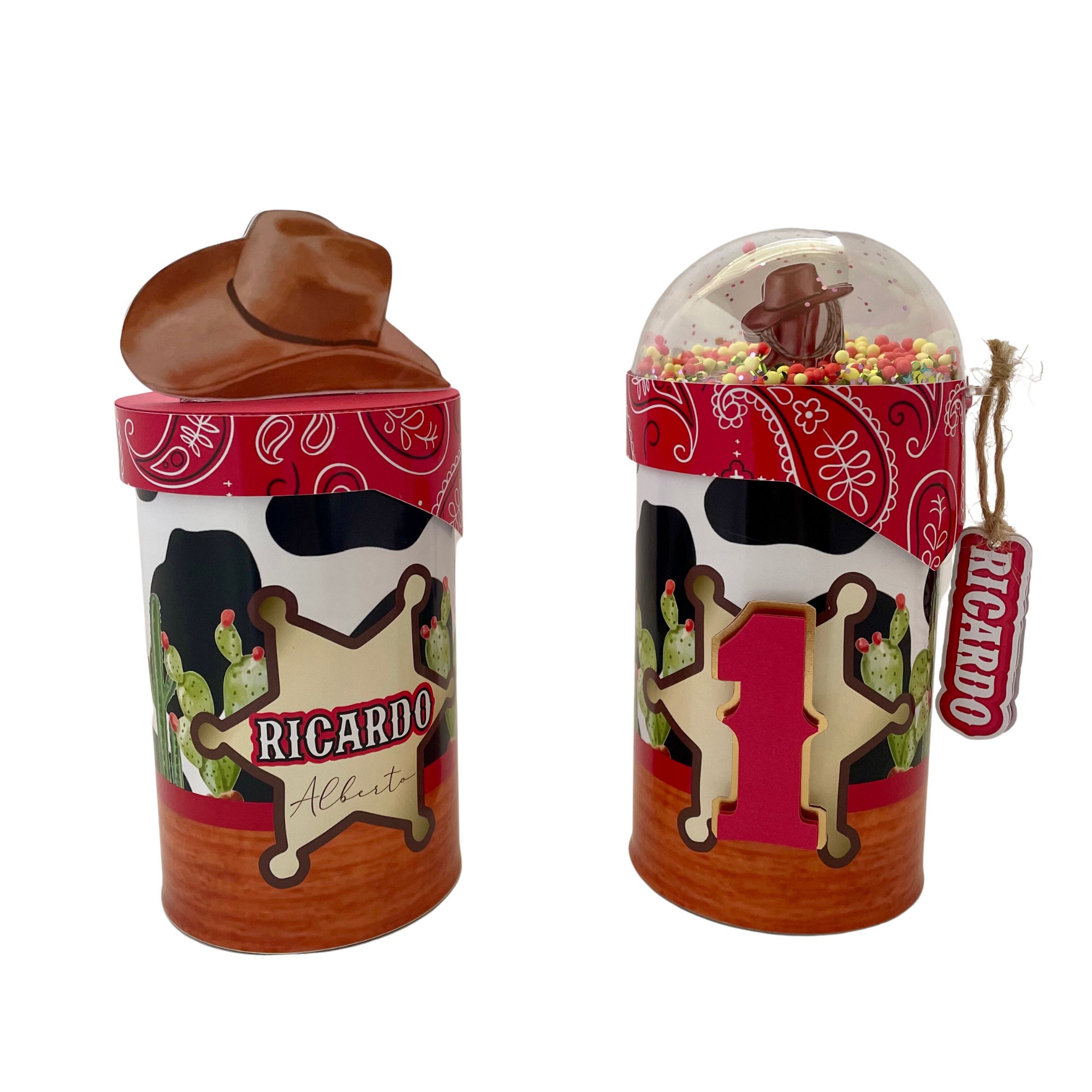 Custom Cowboy Decorated Chips, Western Theme Potato, Rodeo Theme ...