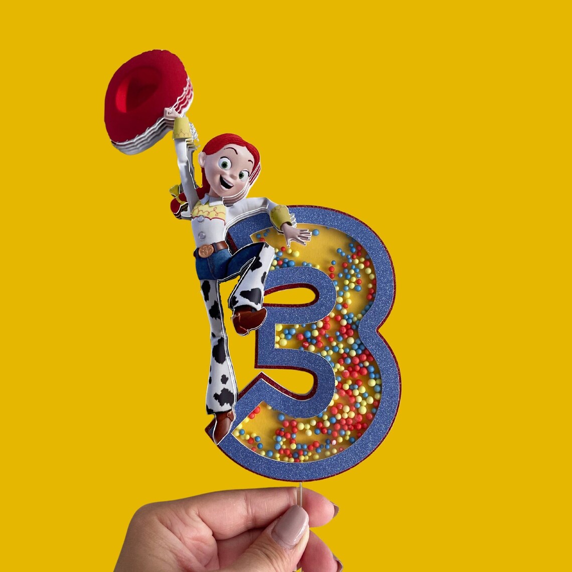 Jessie Cake Topper Toy Story Cake Topper Jessie Birthday - Etsy