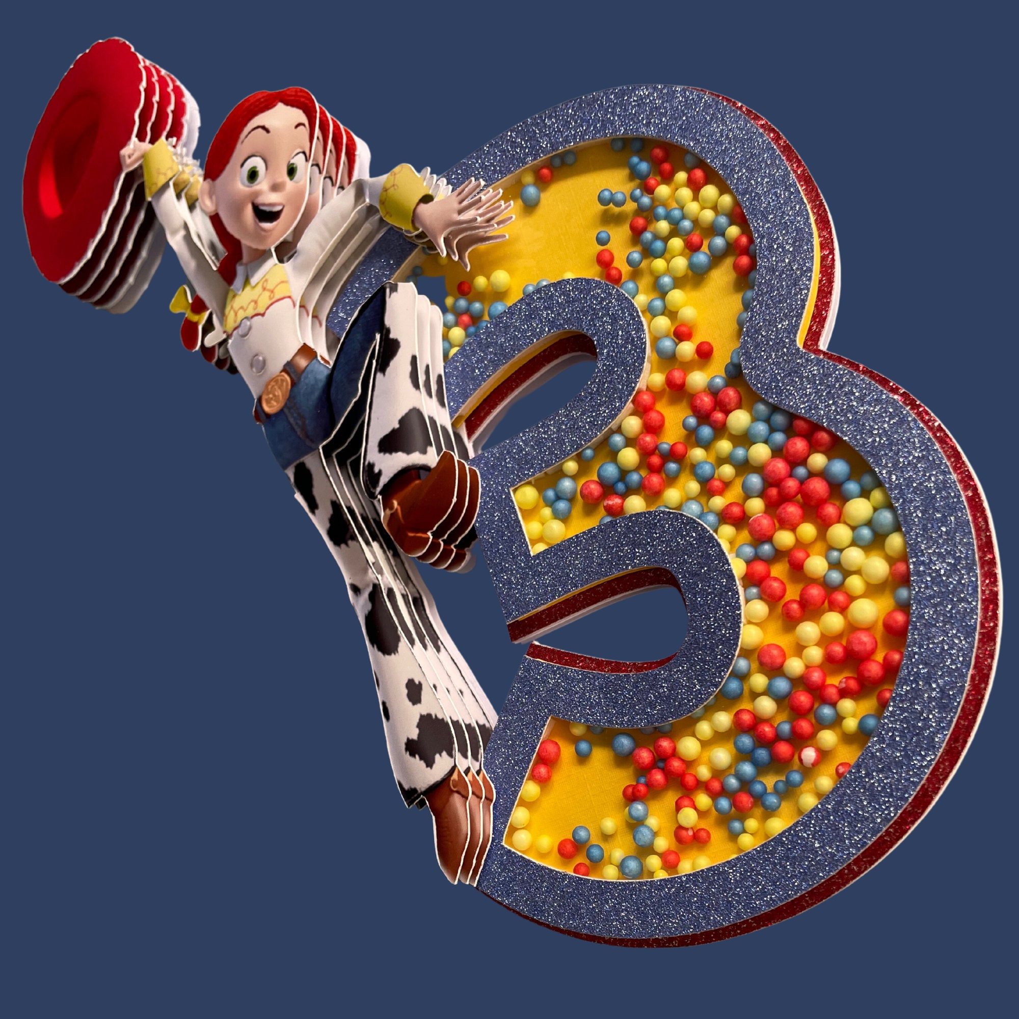 Jessie Cake Topper Toy Story Cake Topper Jessie Birthday - Etsy