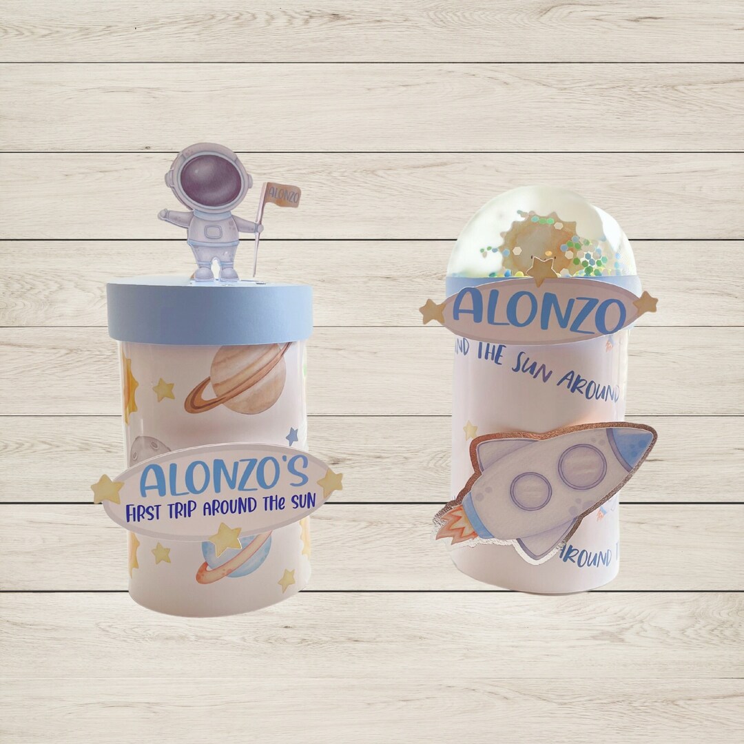 Custom Space Potato Chips, First Trip Around the Sun, Astronaut ...