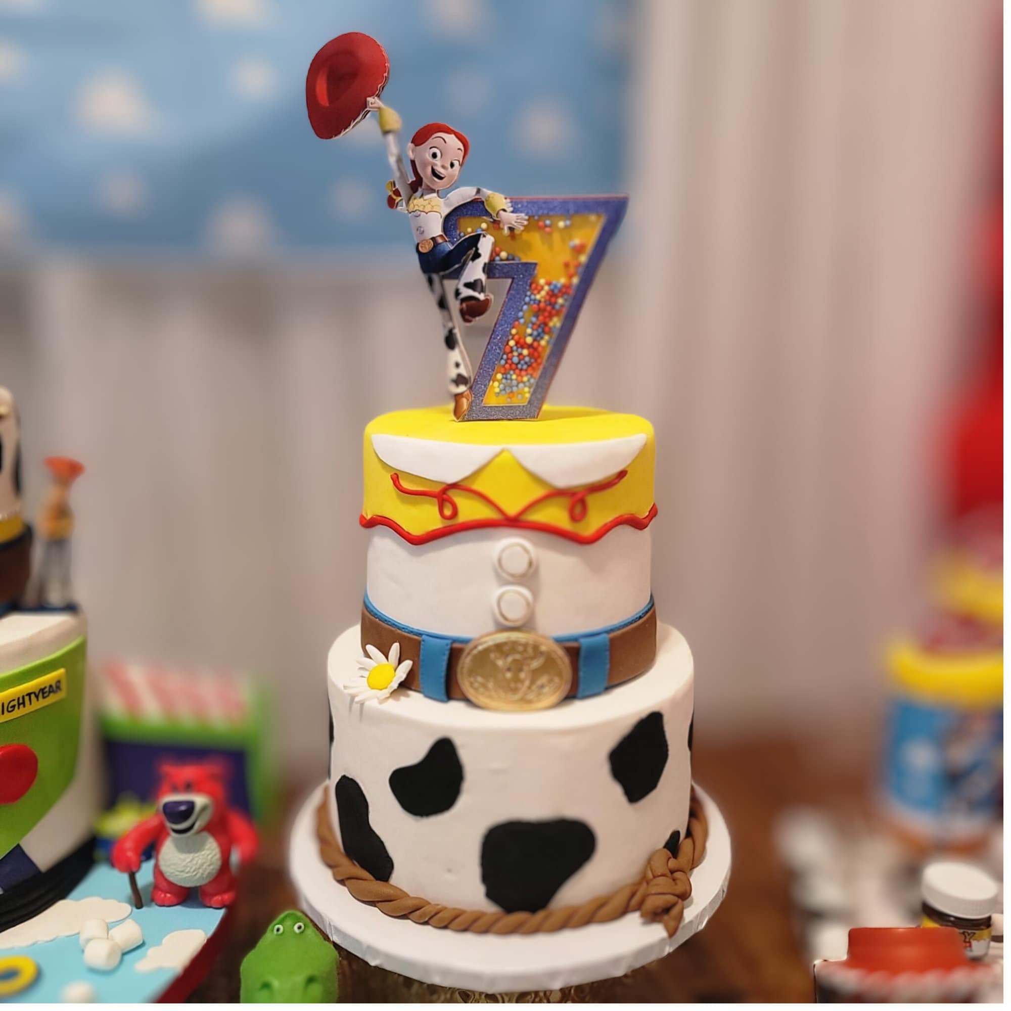 Jessie Cake Topper Toy Story Cake Topper Jessie Birthday - Etsy
