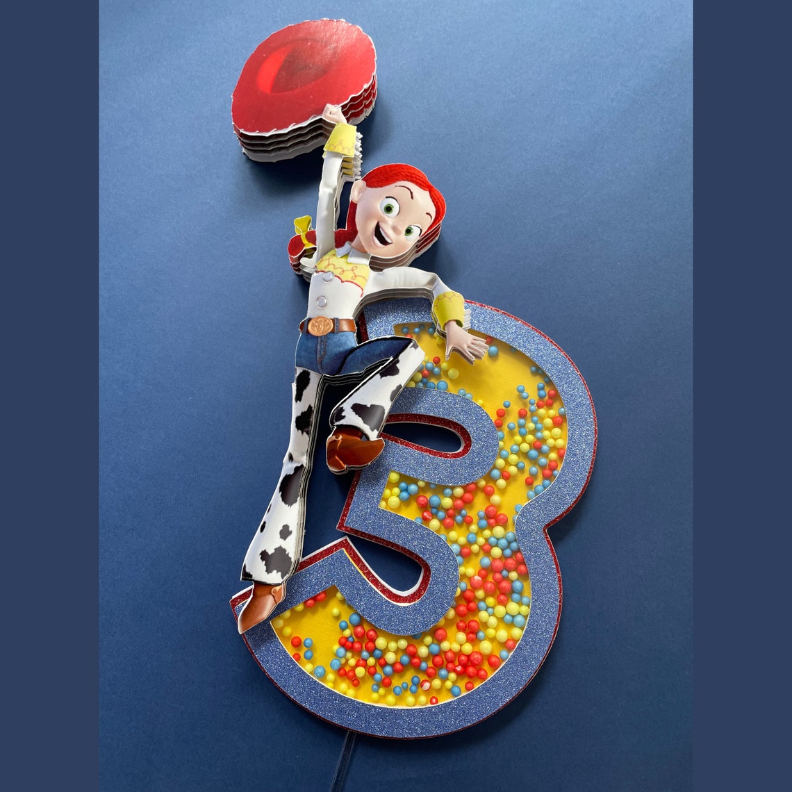 Jessie Cake Topper Toy Story Cake Topper Jessie Birthday - Etsy