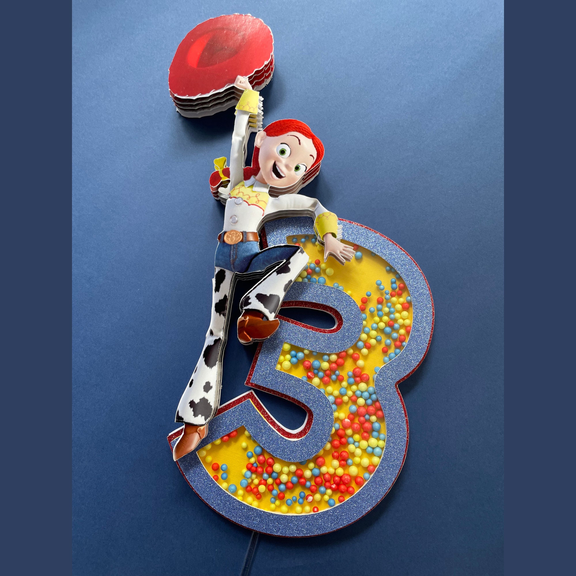 Jessie Cake Topper Toy Story Cake Topper Jessie Birthday - Etsy