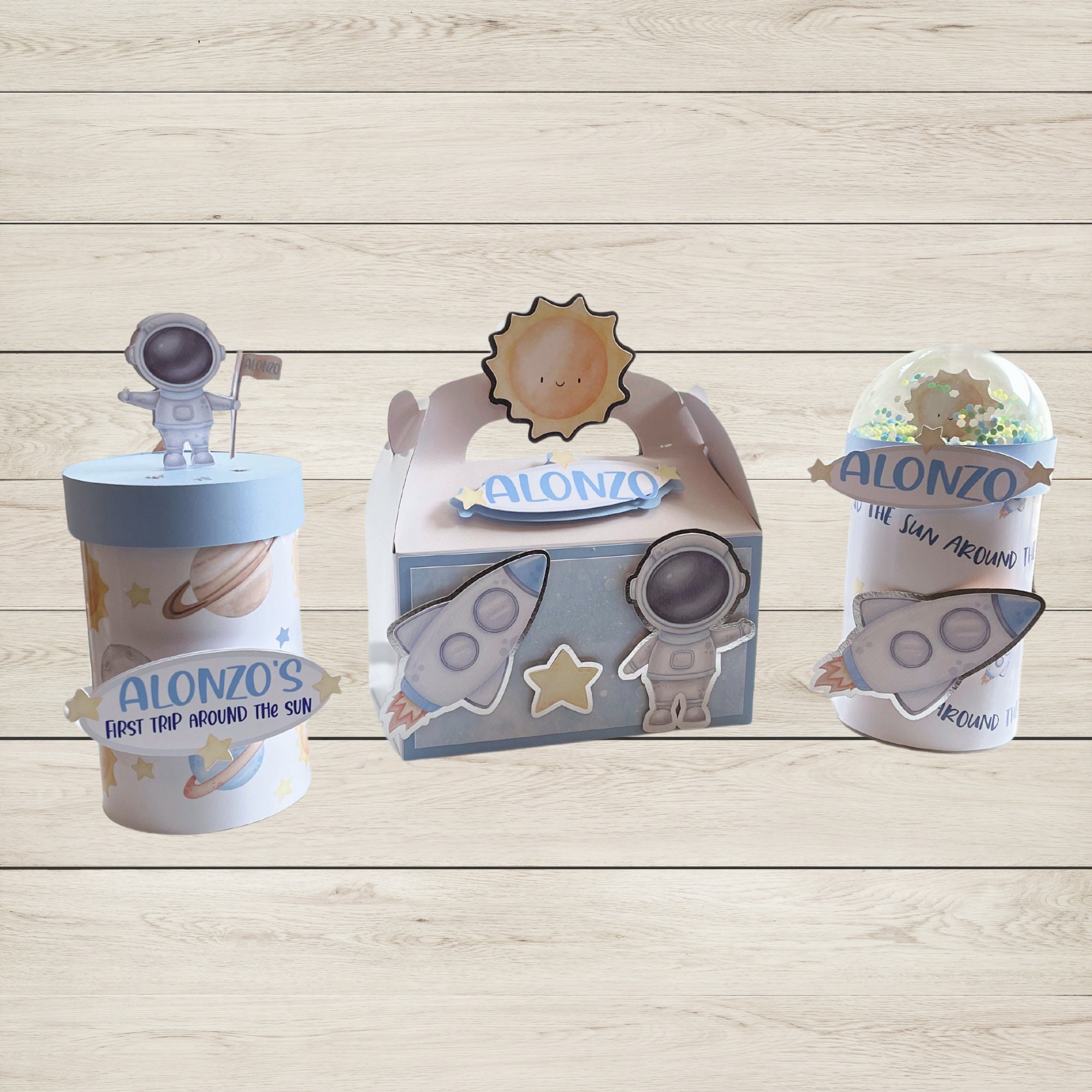 Custom Space Potato Chips, First Trip Around the Sun, Astronaut ...