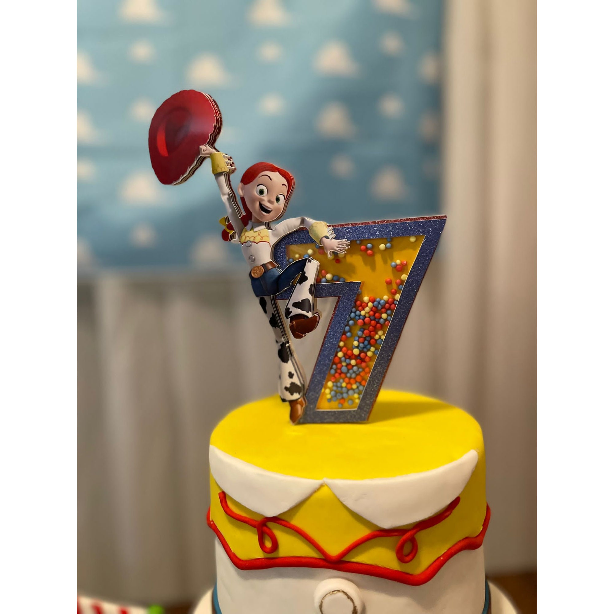 Jessie Cake Topper Toy Story Cake Topper Jessie Birthday - Etsy