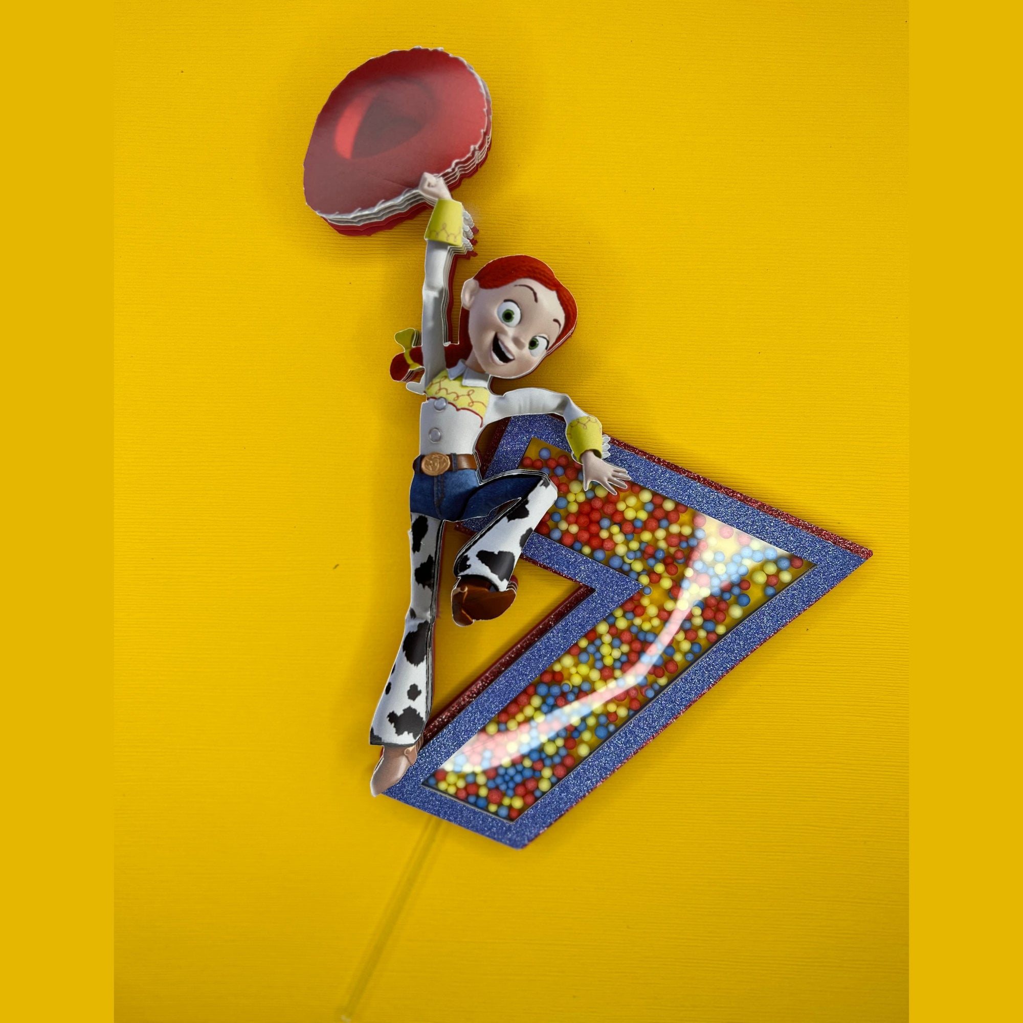 Jessie Cake Topper, Toy Story Cake Topper, Jessie Birthday Party ...