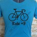 Cycling Rule 5 Fitted Women's Tee Cycling Rules T-Shirt | Etsy