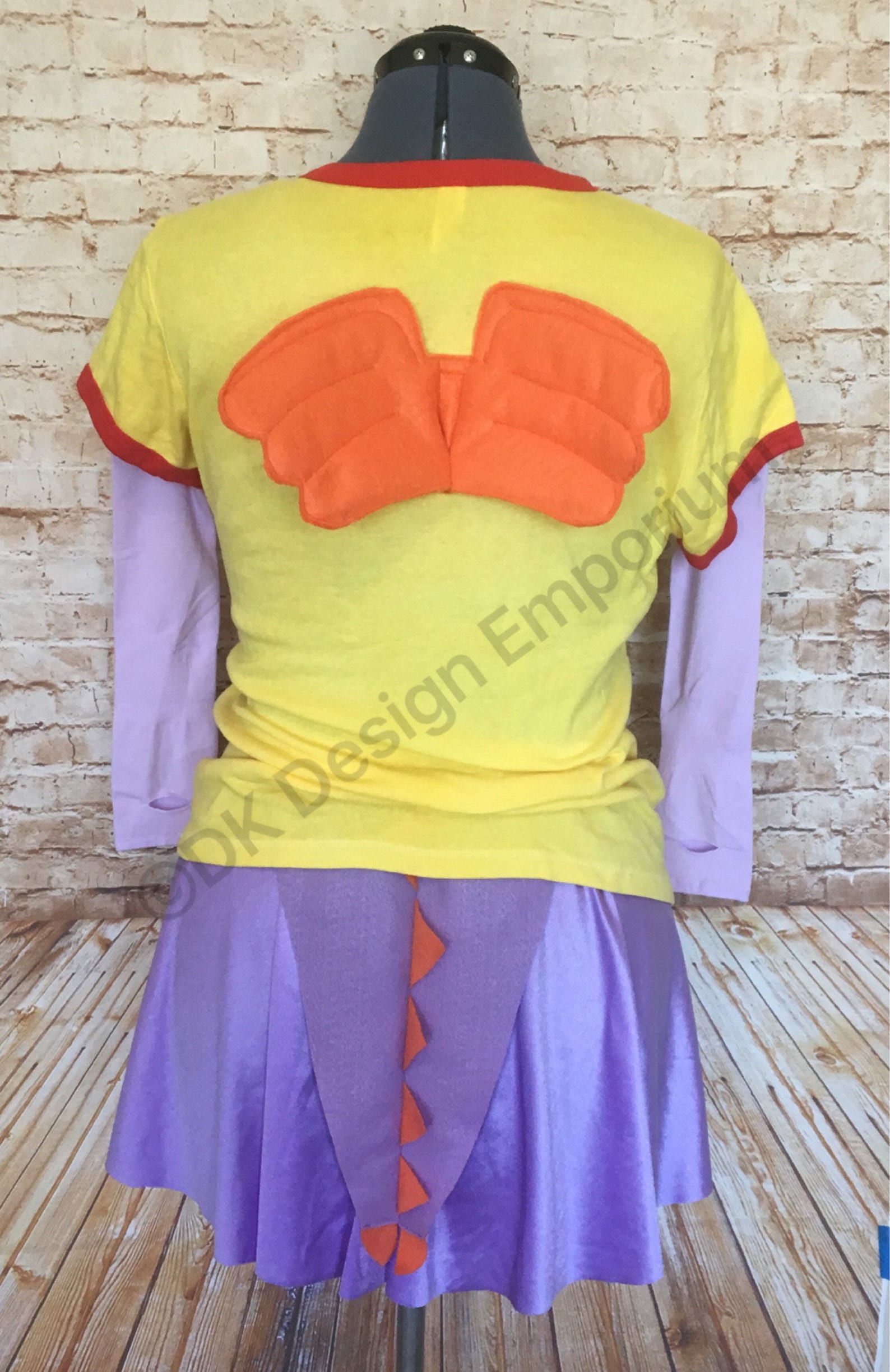 Figment Inspired Running Costume Purple Dragon Costume - Etsy