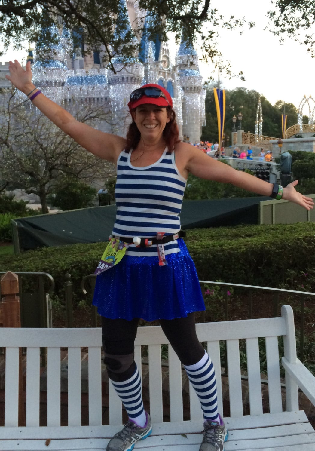 Smee Running Costume X-small Mr Smee Running Costume Peter - Etsy