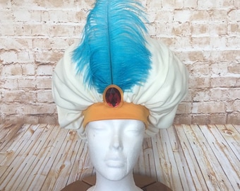 Arabian Prince Turban Prince Ali Inspired Hat Aladdin Inspired Cosplay ...