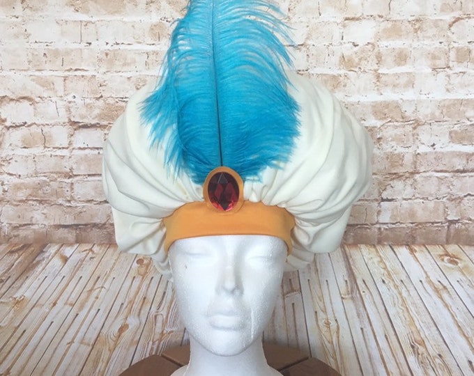 Arabian Sultan Turban - Sultan Inspired Hat - Aladdin Inspired Cosplay ...