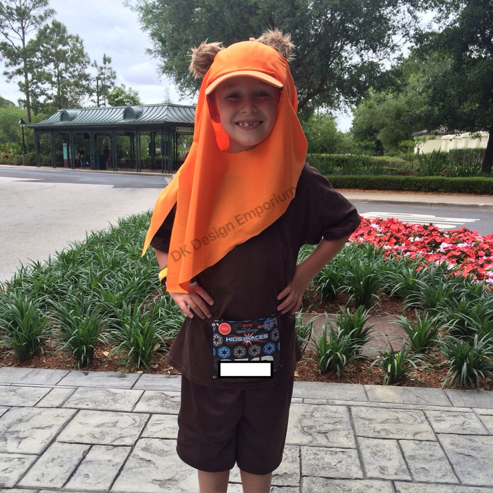 Ewok Inspired Hat - Wicket Running Costume - Adult Ewok Run Costume Cap ...