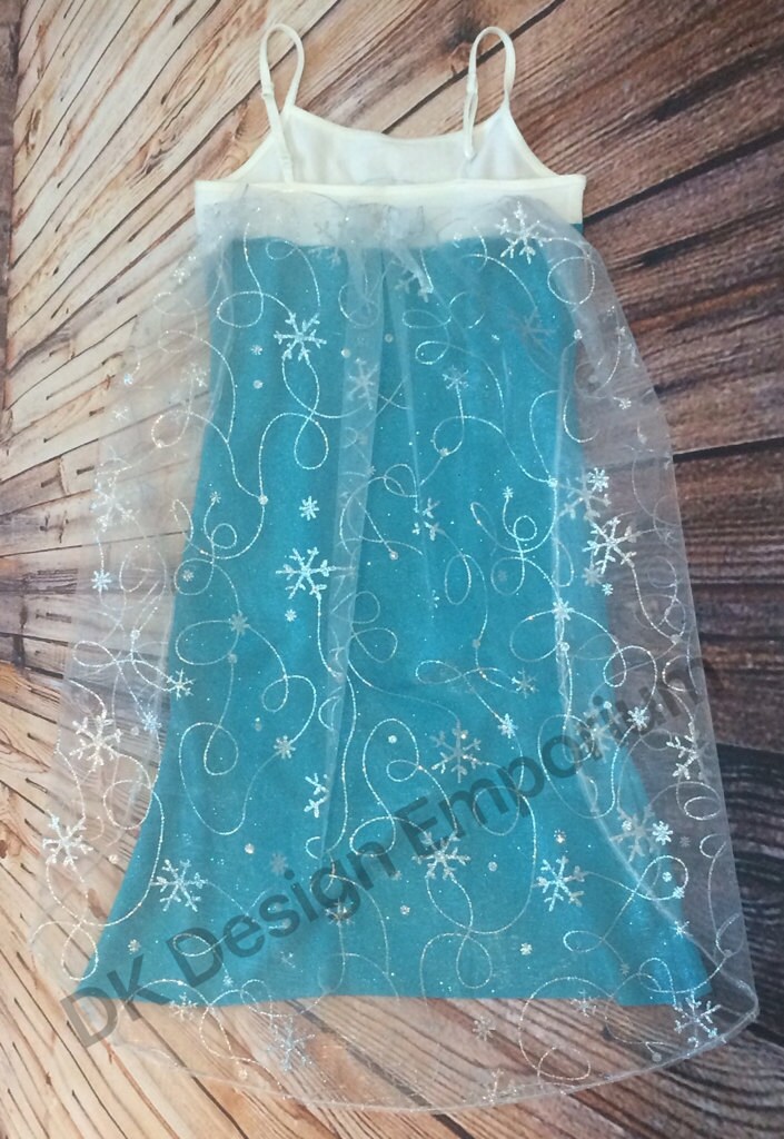 Toddler 2T/3T Frozen Inspired Elsa Costume Snow Queen Dress | Etsy