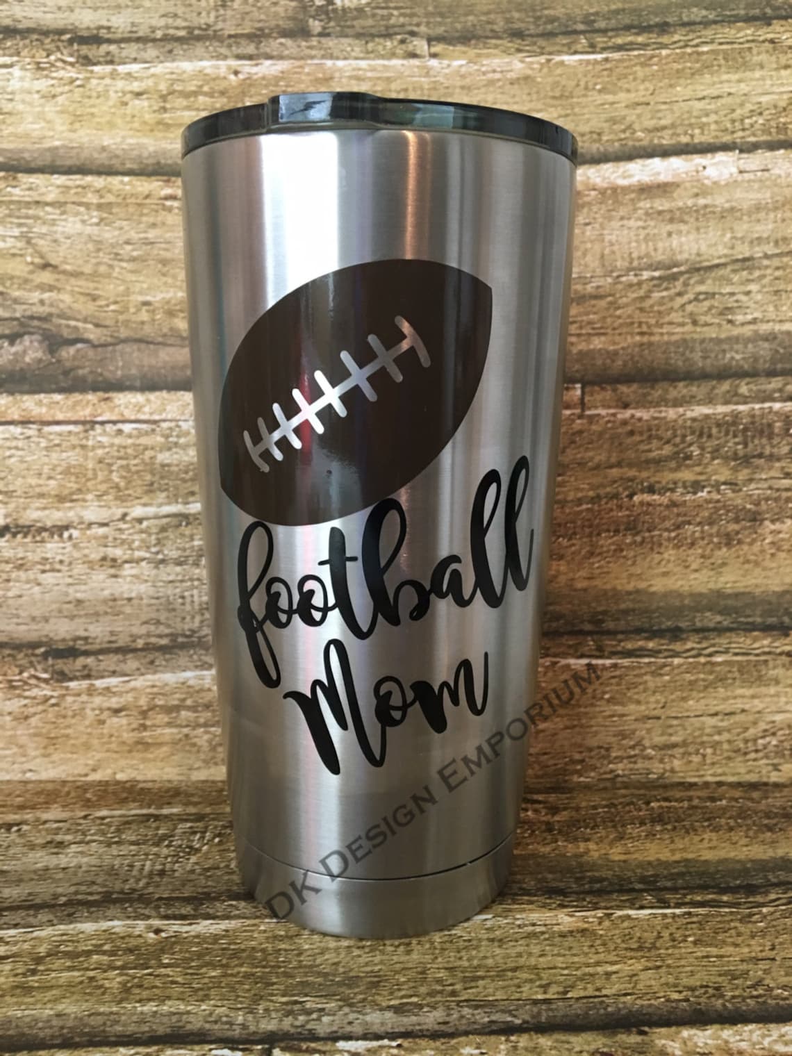Football Mom 20oz Stainless Steel Insulated Tumbler Gift for - Etsy