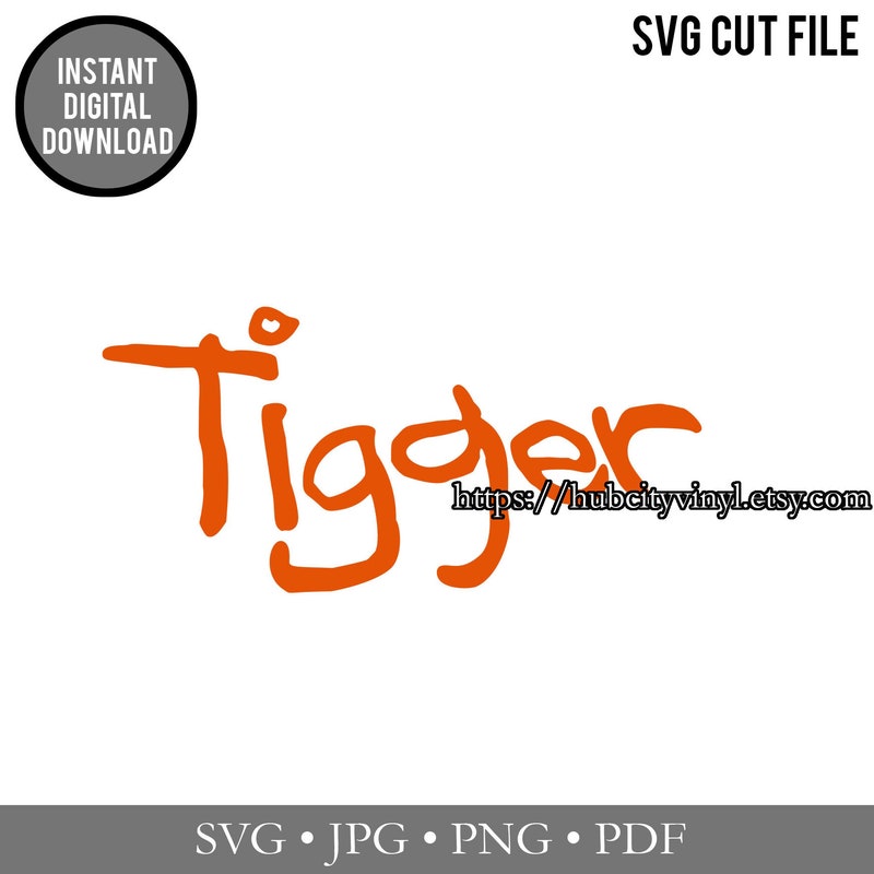 Tigger - Etsy