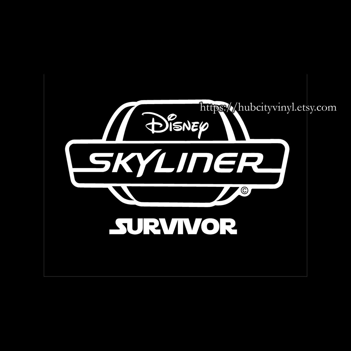 Disney Skyliner Survivor Vinyl DIY IRON ON - Etsy