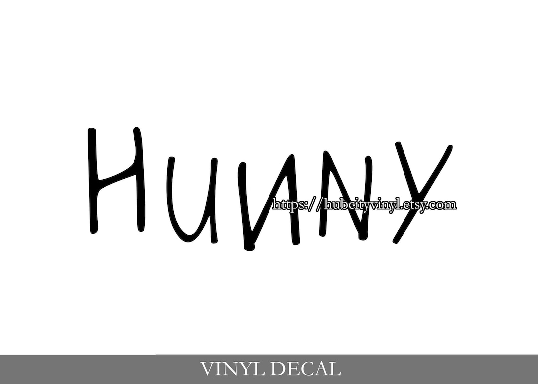 Winnie the Pooh Hunny Vinyl Decal - Etsy