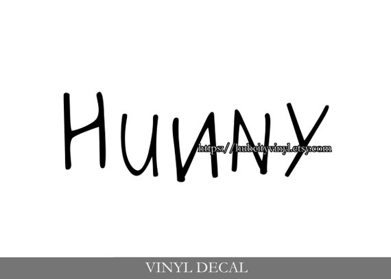 Winnie the Pooh Hunny Vinyl Decal | Etsy Australia