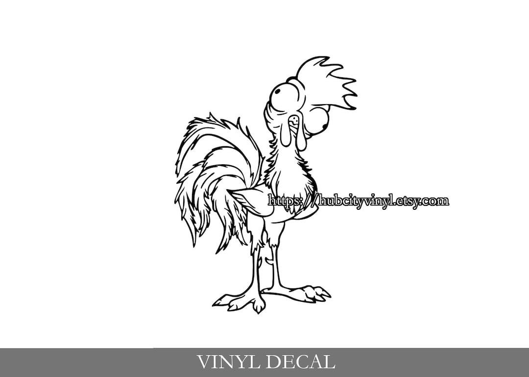 Hei Hei Vinyl Decal - Etsy